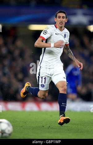 Paris Saint-Germain's Angel Di Maria during the UEFA Champions League ...
