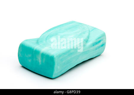Blue Soap Bar isolated on white background Stock Photo: 36920893 - Alamy
