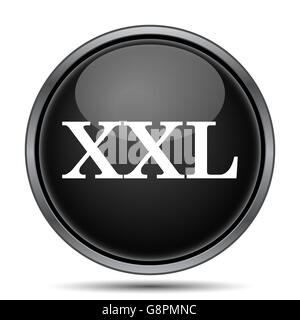 XXL icon. Internet button on white background Stock Photo - Alamy