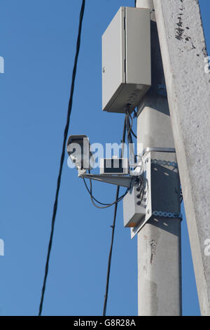 Traffic violation surveillance camera Stock Photo - Alamy