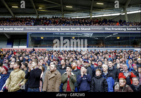 Bolton Wanderers fans during the Sky Bet League 1 match Blackpool vs ...