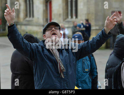 Crowd members sing along during 5 Seconds of Summer during Capital FM's ...