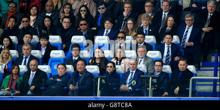 Leicester City Director of football Jon Rudkin celebrates with a wave ...
