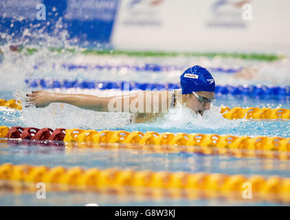 Amy Willmott wins her heat in the Womens Open 400m IM during day one of ...