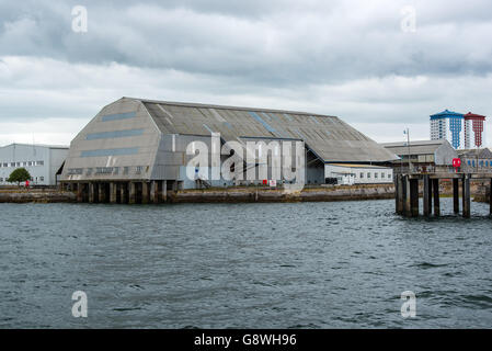 The Scrieve Board at Devonport is a former covered slipway, converted ...