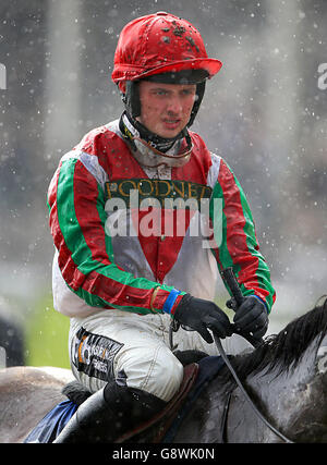 Jockey Sean Bowen during day one of the Unibet Jump Season Opener at ...