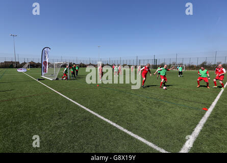 Fleetwood Town Training Ground Opening Stock Photo - Alamy