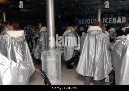 Absolut Ice Bar, Heddon Street, London W1 Stock Photo - Alamy
