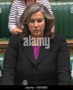 Shadow health secretary Heidi Alexander outside the Houses of ...