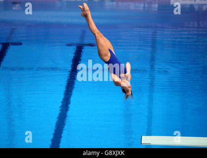 Great Britain's Grace Reid competes in Round 4 of the Women's 3m ...