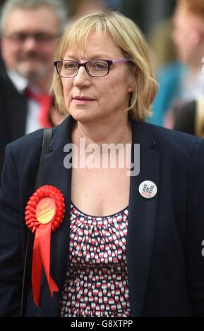 Labour MP Gill Furniss, whose husband Harry Harpham died from cancer ...