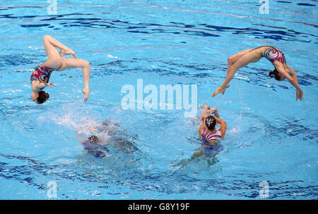 Great Britain's Kate Shortman during the Paris 2024 Artistic Swimming ...