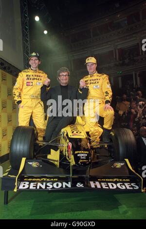 Jordan team new F1 car Stock Photo - Alamy