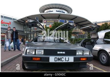 In the Back to the Future trilogy, the DeLorean time machine is the ...