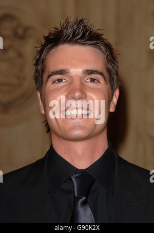 Matt Milburn from Hollyoaks at the National TV Awards held at London's ...
