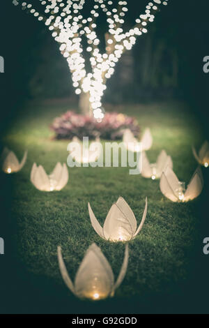 Beautiful wedding Decorations. Selective focus Stock Photo - Alamy