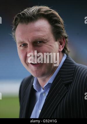 Huddersfield Town manager Peter Jackson shouts at this players during ...