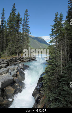 Numa Falls, Kootenay National Park, British Columbia, Canada Stock ...