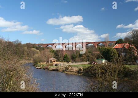 The Larpool viaduct in Whitby, North Yorkshire Stock Photo - Alamy