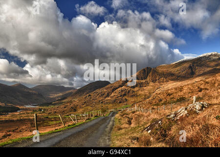 Gap of Dunloe in the Macgillycuddy's Reeks Mountains, County Kerry ...