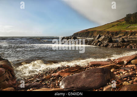 Ireland Kerry Dingle Peninsula Anascaul Owenascaul River flowing ...