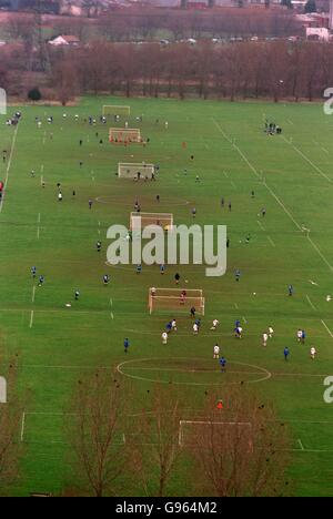 Hackney Marshes Pitches Stock Photo - Alamy