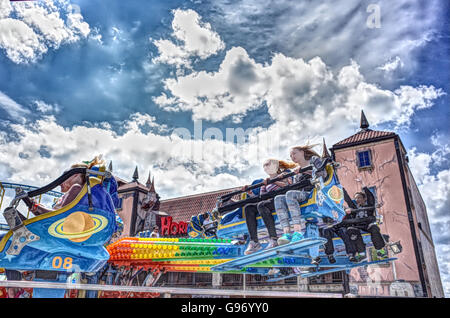 Funfair Ride on Brighton Pier Stock Photo - Alamy