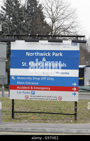 Northwick Park Hospital, Harrow, North West London. An NHS Hospital ...
