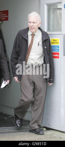 Peace activist Norman Kember arrives at his home in Pinner, Middlesex ...