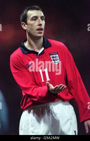 Soccer - Friendly - England v Argentina. Jason Wilcox, England Stock ...