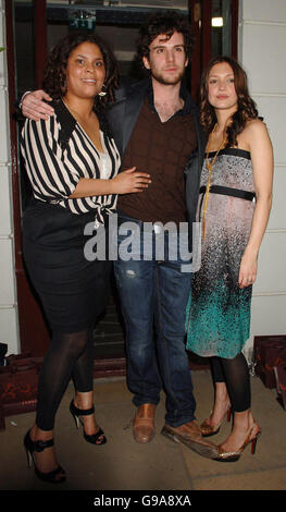 Joanna Berryman (left) and Kate Brindley arrive for the Jezebell store ...