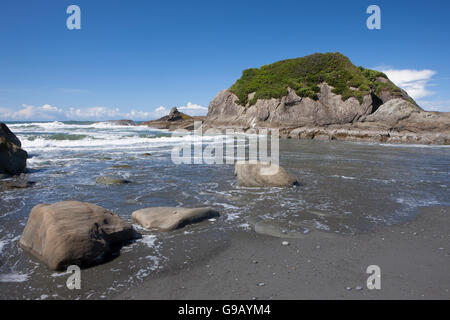 Ruby Beach, along the Pacific Coast of Highway 101 on the Olympic ...
