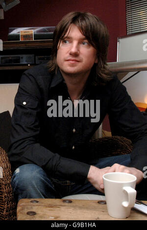 Danny McNamara of Embrace who are singing the official England song for ...