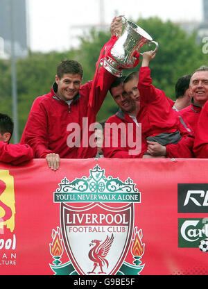 Soccer - Liverpool Trophy Parade Stock Photo - Alamy