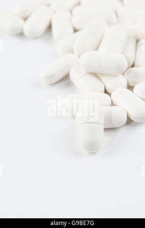 Tablet inside closeup Stock Photo - Alamy