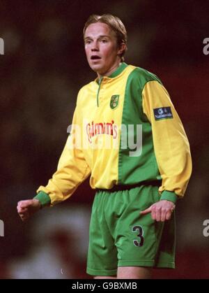 ERIK FUGLESTAD OF NORWICH CITY FOOTBALL TEAM Stock Photo - Alamy
