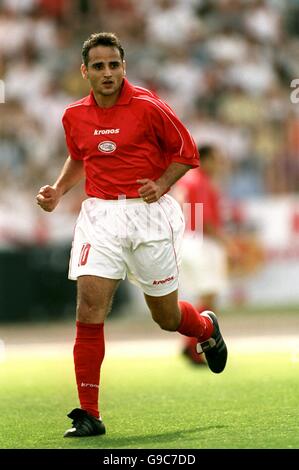 Soccer - Friendly - Malta v England. Malta's David Carabott Stock Photo ...