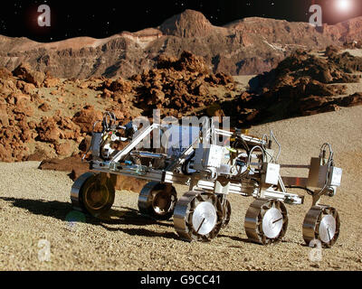Mars rover prototype Stock Photo - Alamy