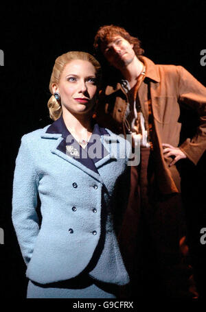 Actor Matt Rawle as Che (right) and Argentinian actress Elena Roger ...