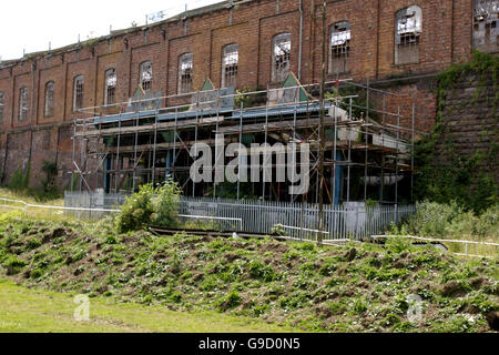 Soccer - General Views - England's Oldest Football Stand Stock Photo ...