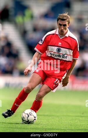 Carling Premiership Soccer - Everton v Middlesbrough. Fabrizio ...