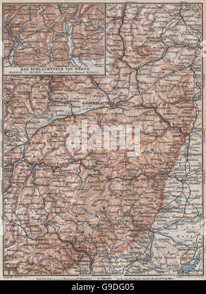 PFÄLZERWALD. PALATINATE FOREST. Rheinpfalz. Kaiserslautern Weissenburg ...