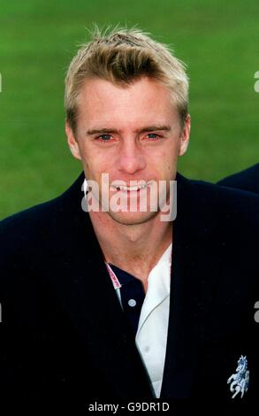CRICKET PHOTOCALL. DAVID FULTON - KENT Stock Photo - Alamy