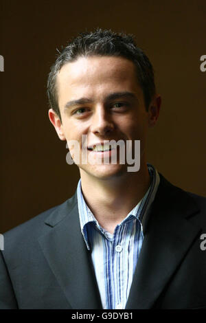 Matthew Pollard at BBC centre in central London, before appearing as a ...