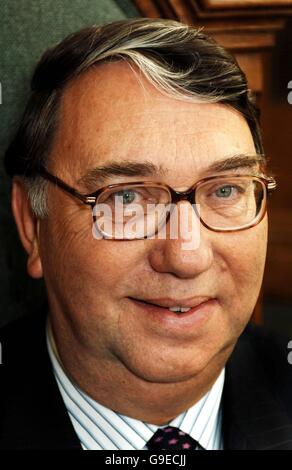 Senior district judge Timothy Workman sits in his chair in court number ...