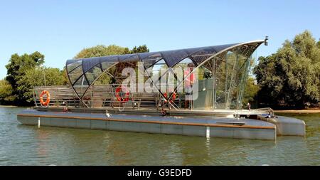 The latest addition to the Serpentine lake in Hyde Park, London, a ...
