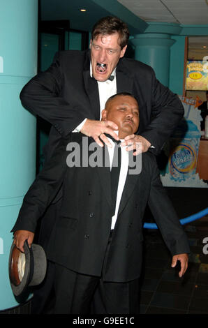 Richard Keil arriving for the premiere of Stormbreaker, from the Vue ...