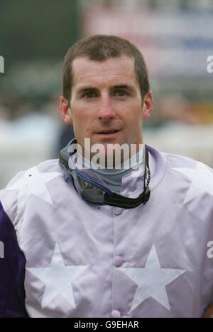 Jockey Roderick Greene at Worcester racecourse. Jockey Roderick Greene ...