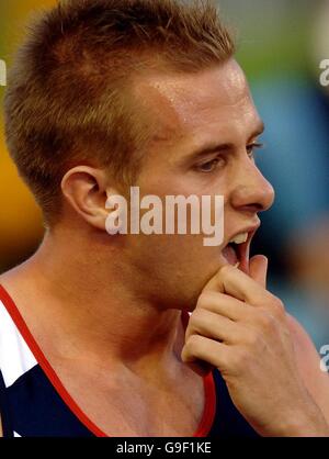 Tim Benjamin during the men's 400m heats Stock Photo - Alamy