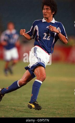 Soccer - Asia 2000 - Group C - Japan v Qatar. Daijiro Takakuwa - Japan ...